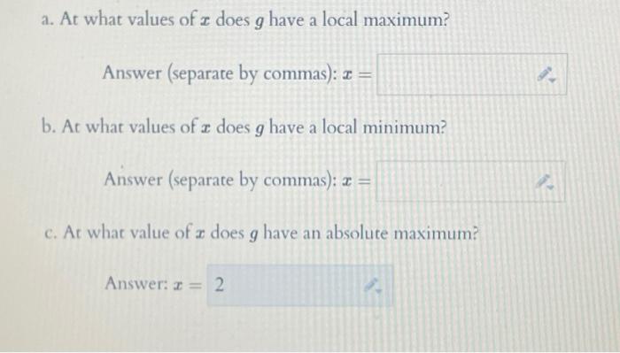 Solved Let g(x)=∫0xf(t)dt, where f is the function whose | Chegg.com