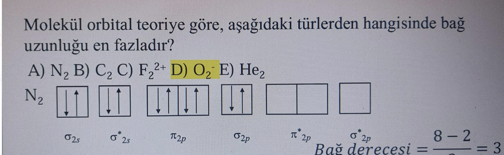 Solved which molecul has the longest chemical bonding | Chegg.com