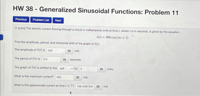 Solved i thought the graph sheft by 2? its not the correct | Chegg.com