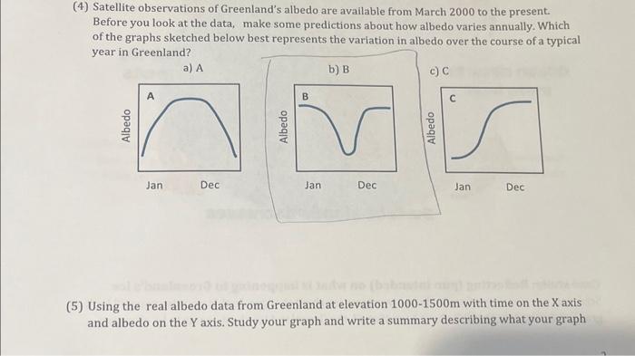 Solved The albedo is a measure of how much radiation an | Chegg.com