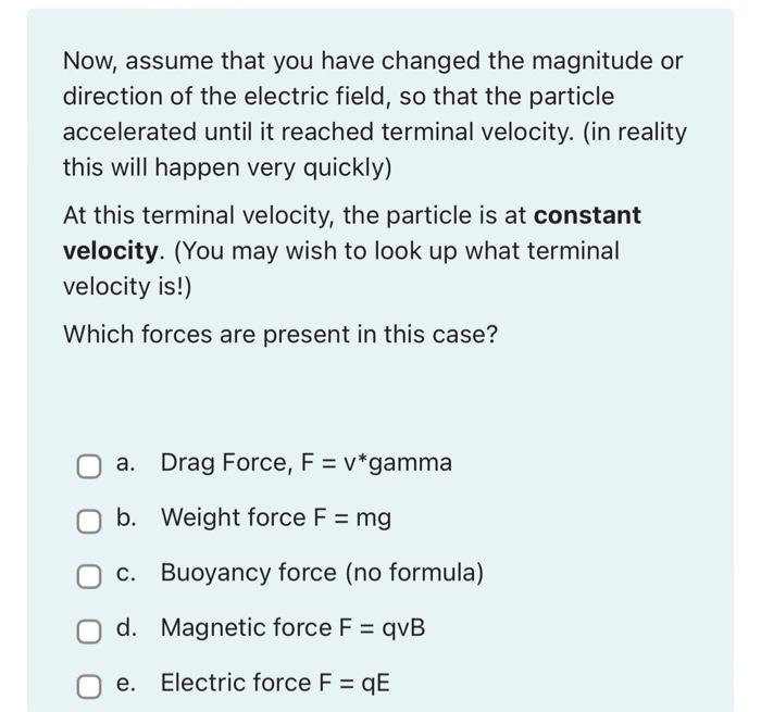 Solved Now, assume that you have changed the magnitude or | Chegg.com
