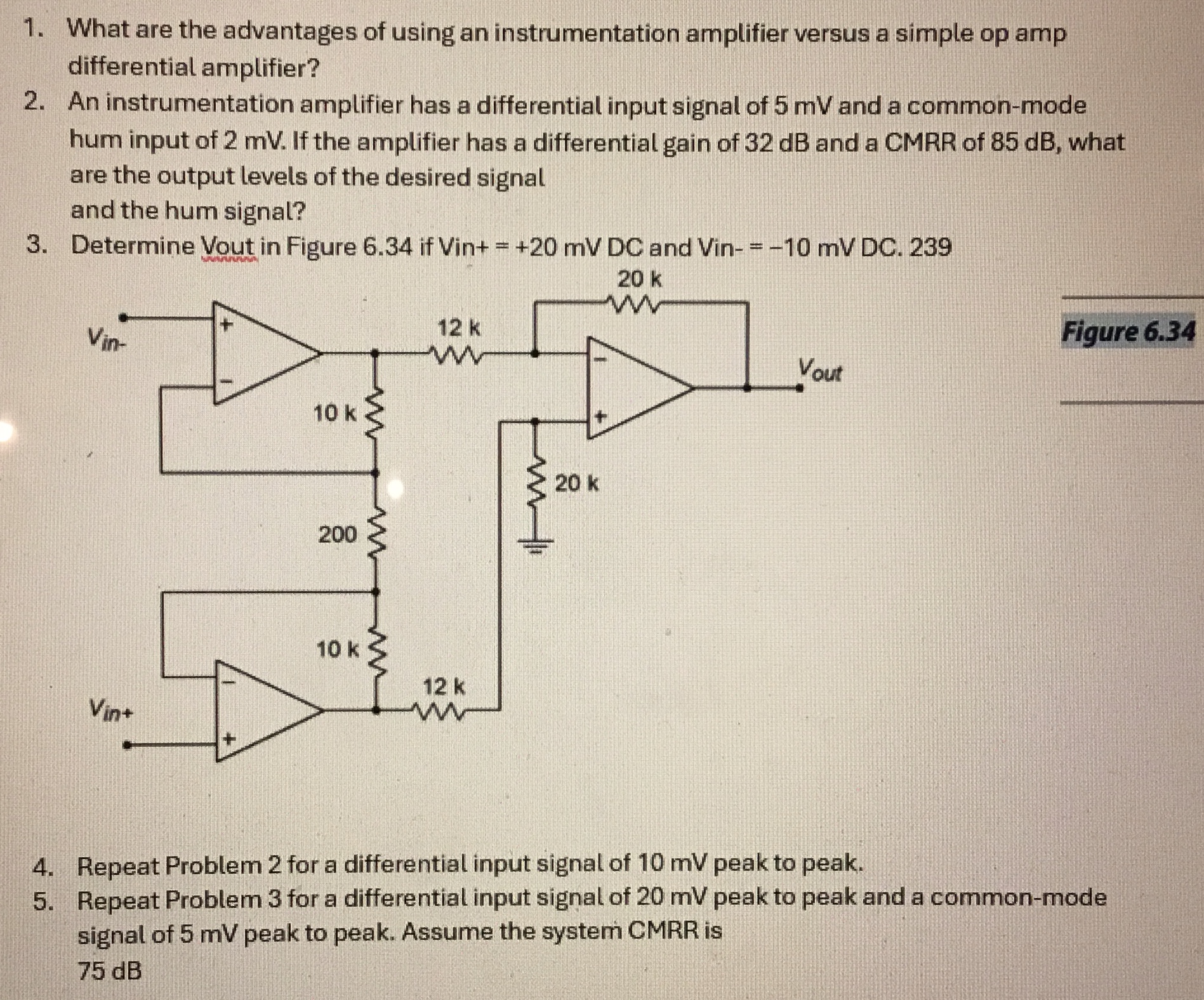 Solved 1. ﻿What are the advantages of using an | Chegg.com