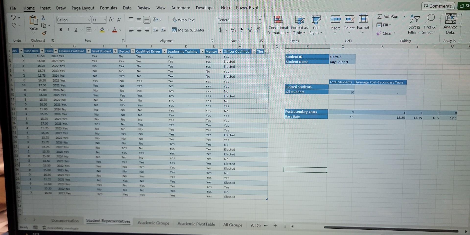 7. In cell N2, enter a formula using the IF function | Chegg.com