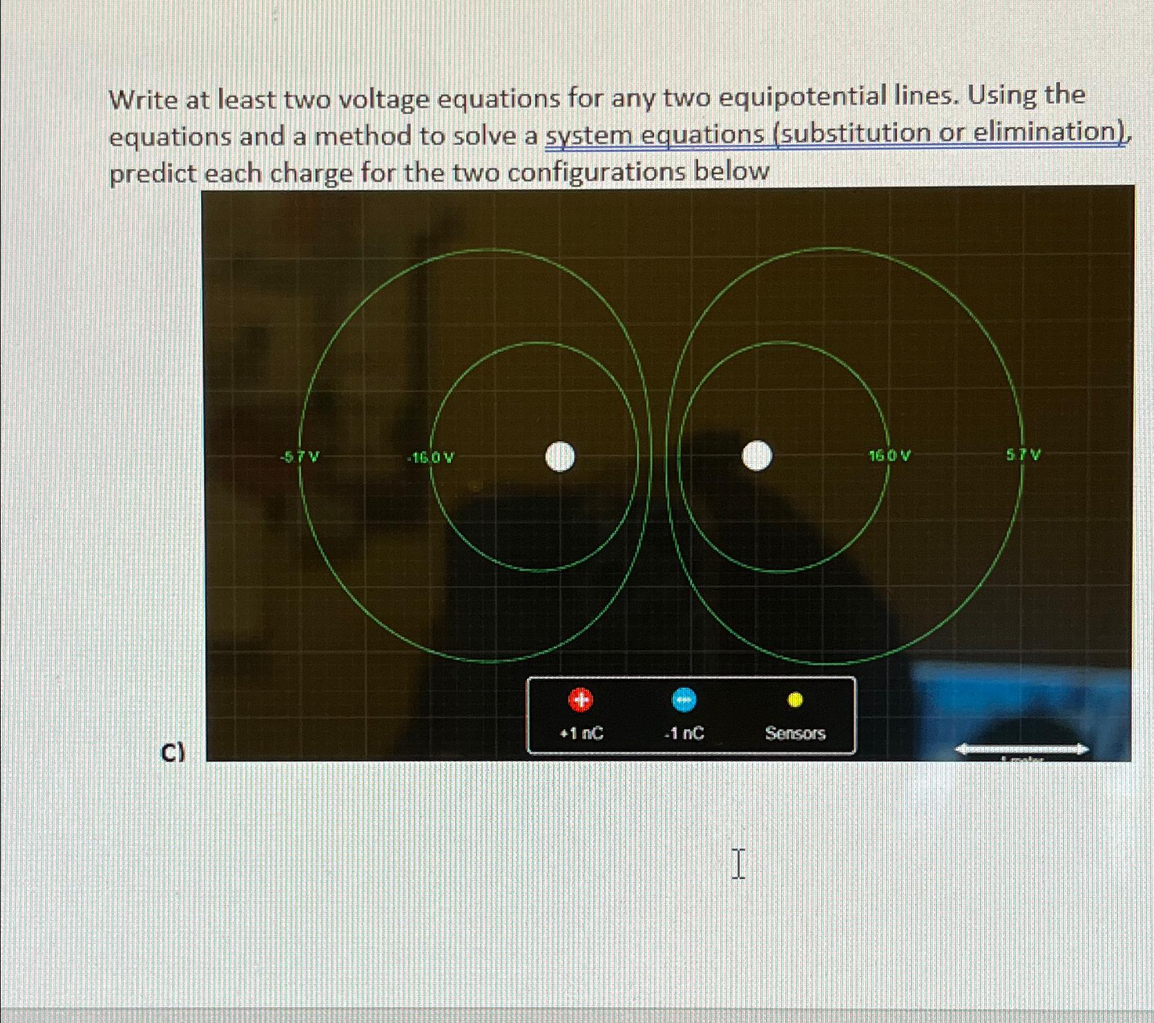 Write at least two voltage equations for any two | Chegg.com