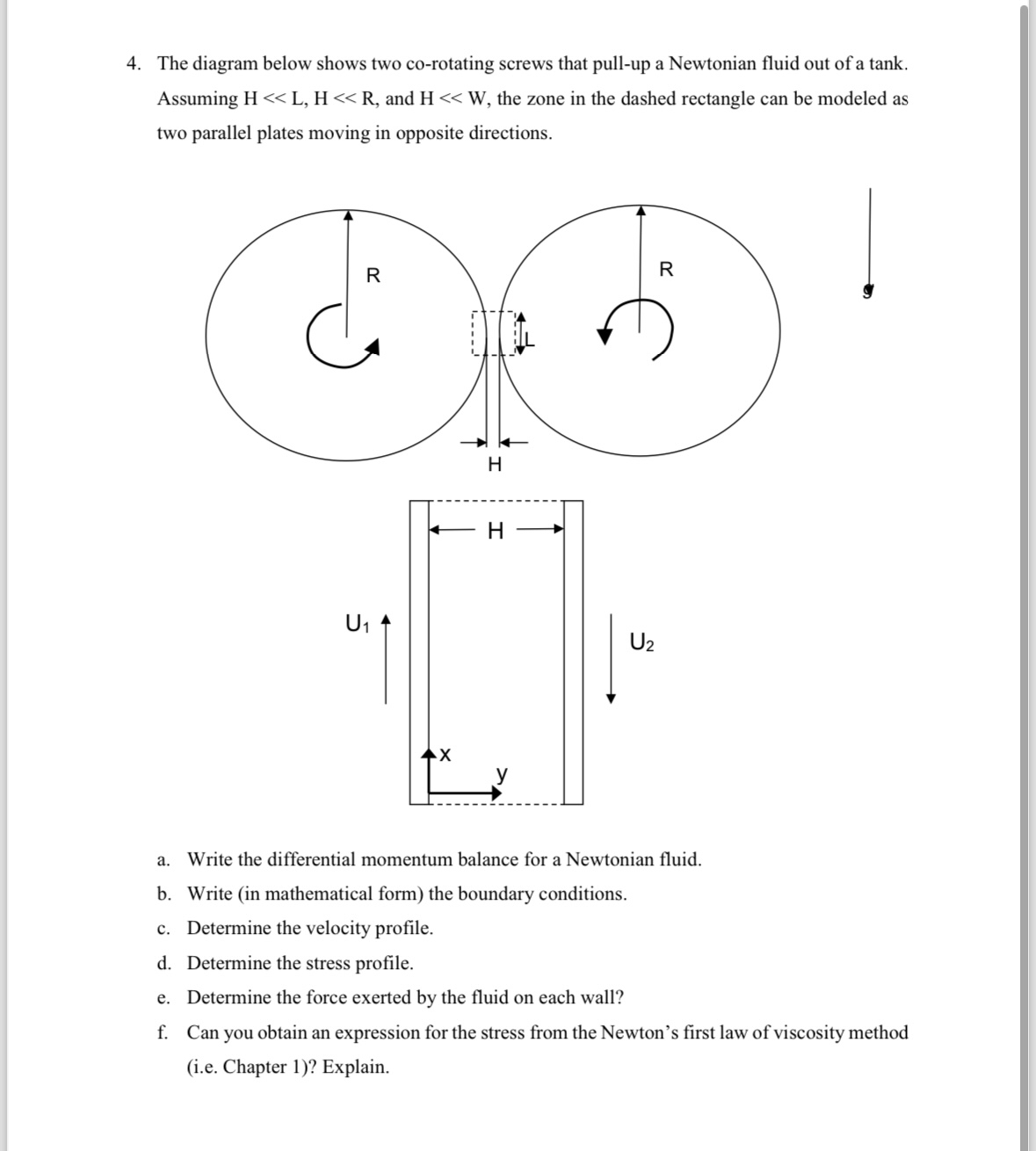 Solved The diagram below shows two co-rotating screws that | Chegg.com
