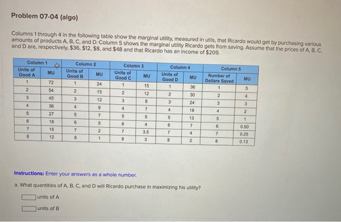 Solved Need part A,B,C for first question Question 7 I need | Chegg.com