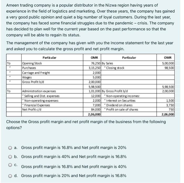 Solved Calculate COGS from the following? Opening stock - | Chegg.com