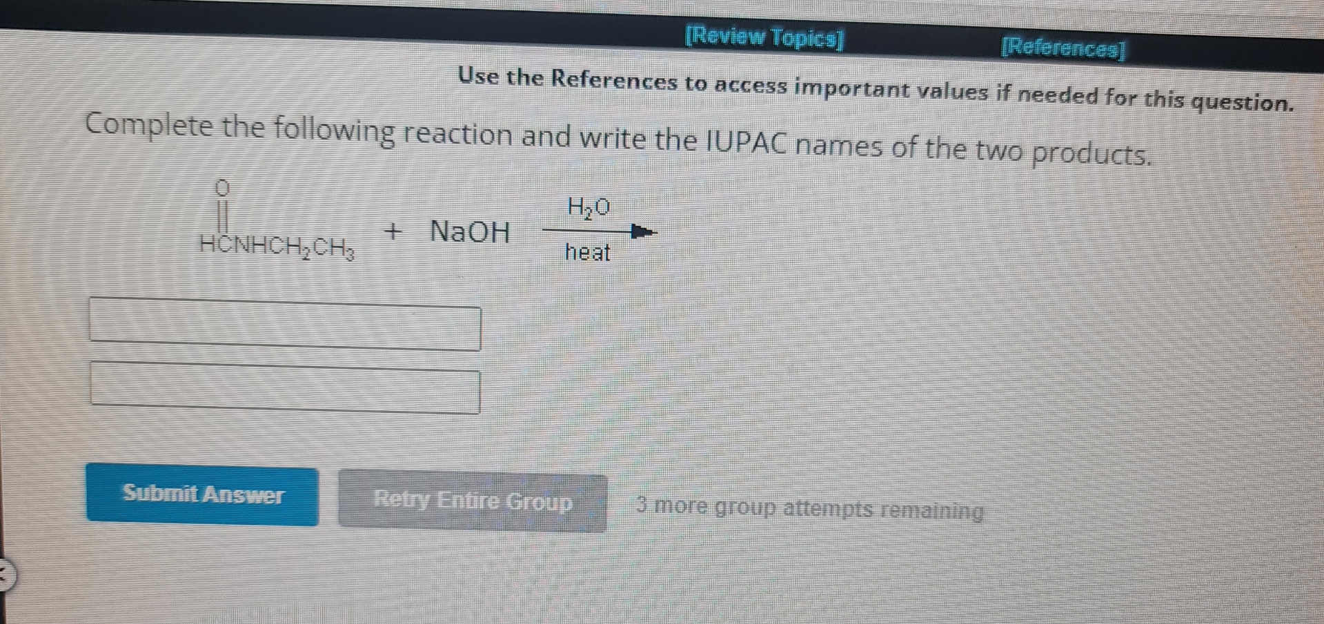 Solved [Review Topics][References]Use the References to | Chegg.com