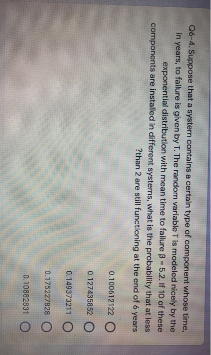 Solved Q6-4. Suppose that a system contains a certain type | Chegg.com