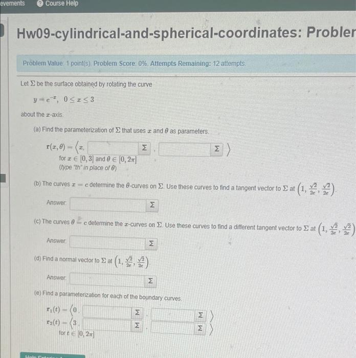 Solved Hw09 Cylindrical And Spherical Coordinates Problem