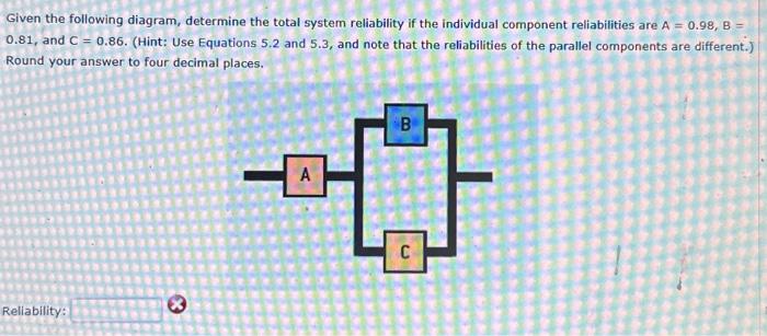 Solved Given the following diagram, determine the total | Chegg.com
