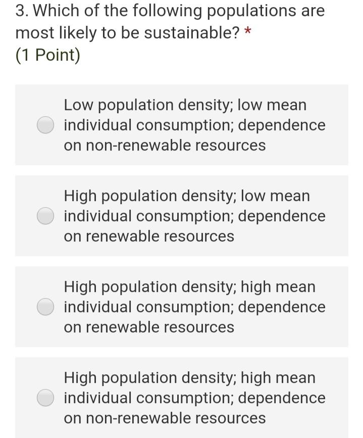 Solved 2. Sustainable yield can be defined as I. annual | Chegg.com