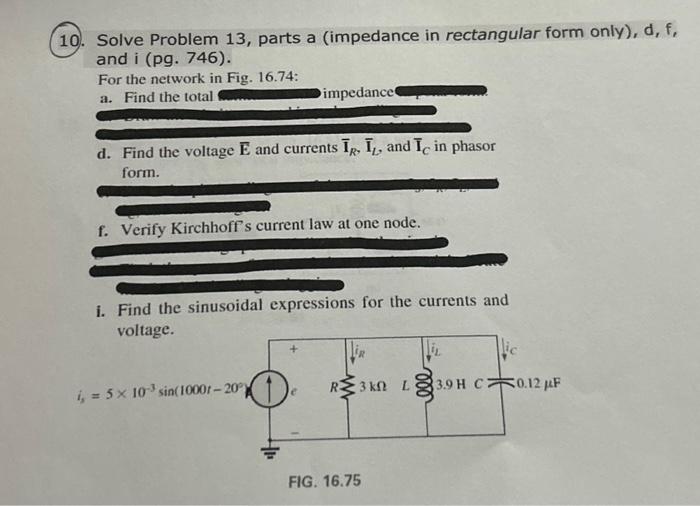 Solved Complete the following based on Chapter 16 topics: 7. | Chegg.com