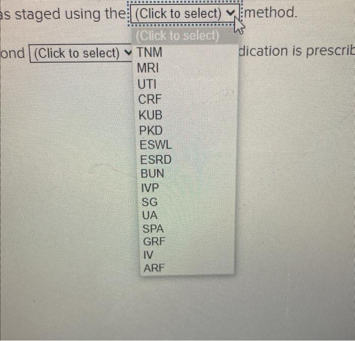 Solved 1. Dr. Lee ordered the medication stat. 2. The | Chegg.com