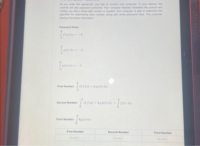 Solved As you enter the spacecraf, you look to connect your | Chegg.com