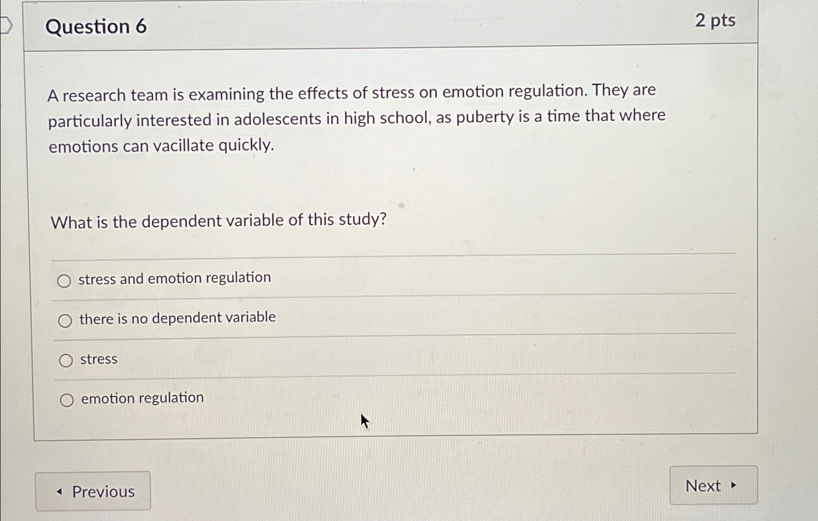 Solved Question 62 ﻿ptsA research team is examining the | Chegg.com
