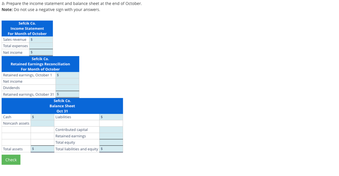 Solved Analyzing Transactions Using the Financial Statement | Chegg.com