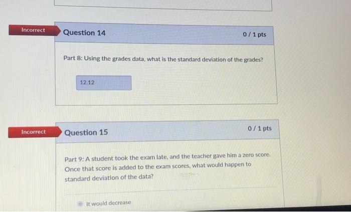 Solved Part 1: Uut or the 4 boxplots below, which one is the | Chegg.com
