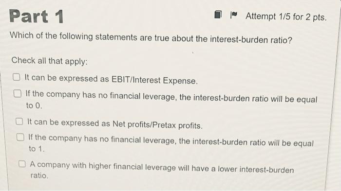 Solved Which of the following statements are true about the | Chegg.com