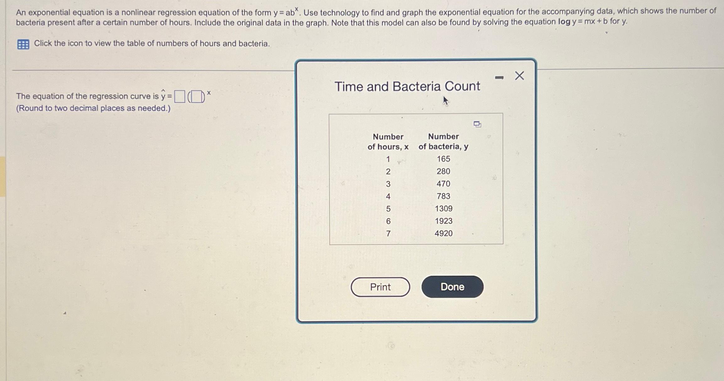 Solved Click the icon to view the table of numbers of hours | Chegg.com