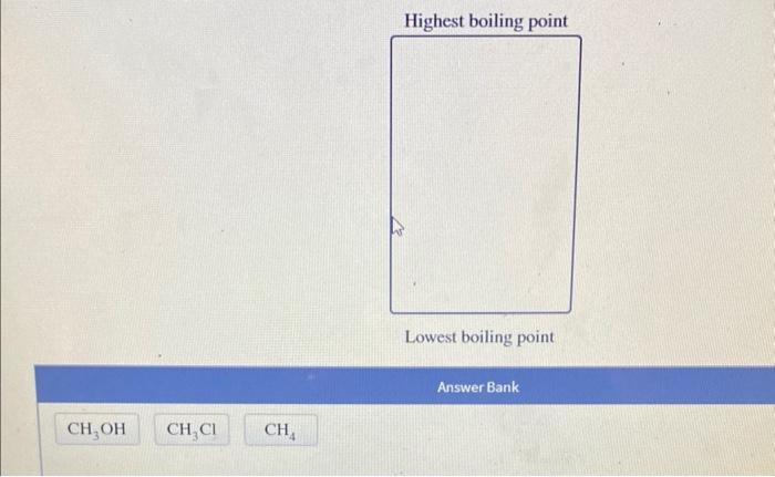 Solved Lowest boiling point | Chegg.com