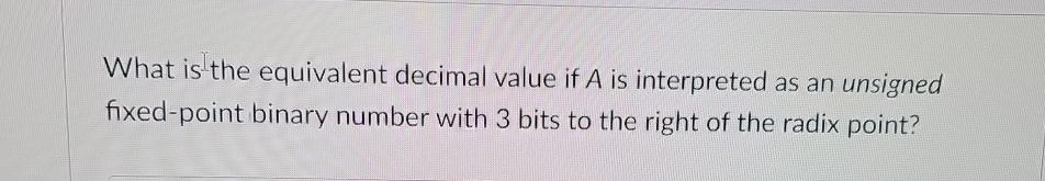 Solved What is the equivalent decimal value if b1110010 ﻿is | Chegg.com
