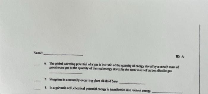 Solved Modified True/False Indicate whether the statement is | Chegg.com