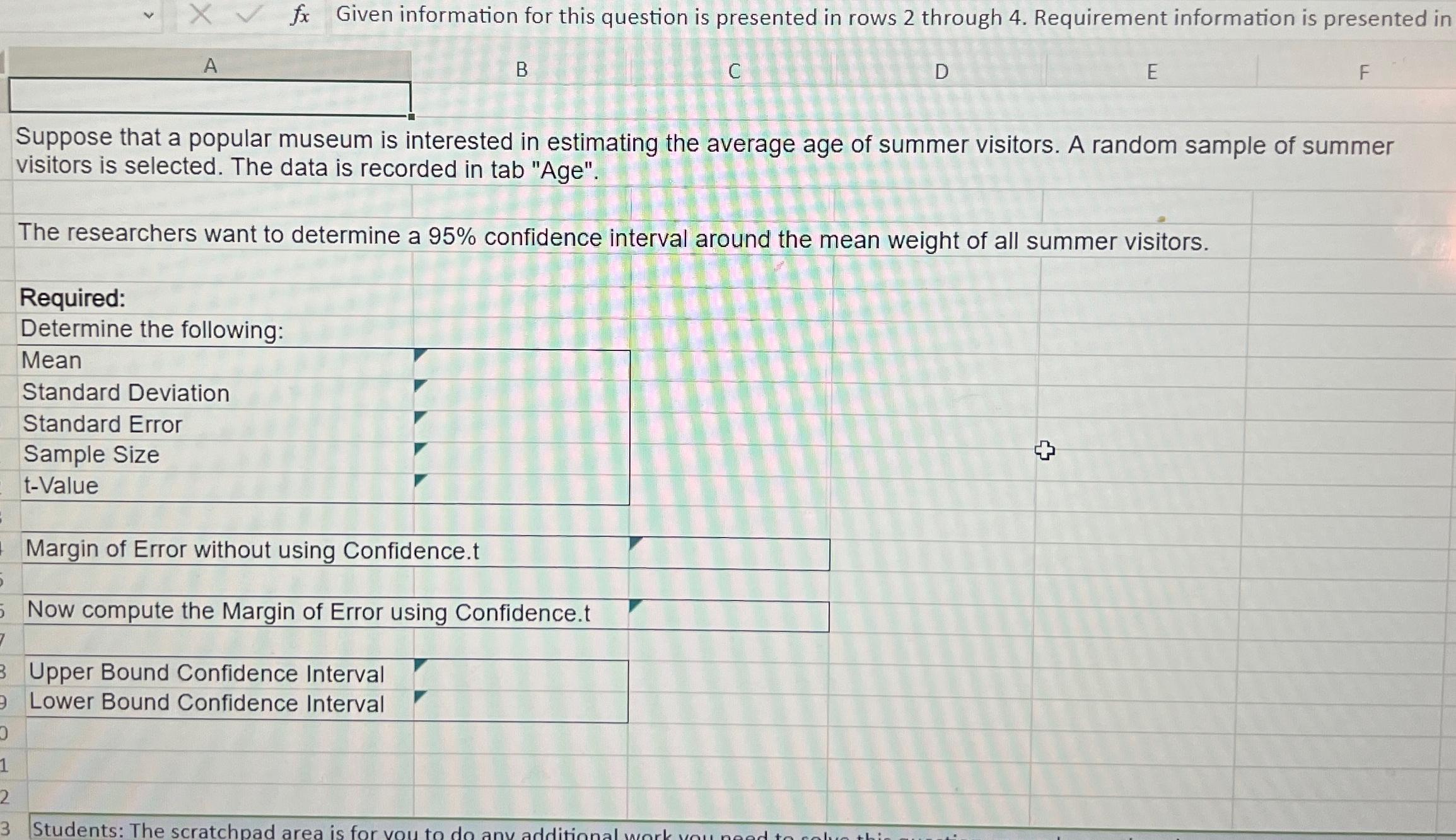 Solved Need answers in excel formulas please and thank you | Chegg.com Solved Need answers in excel formulas please and thank you | Chegg.com