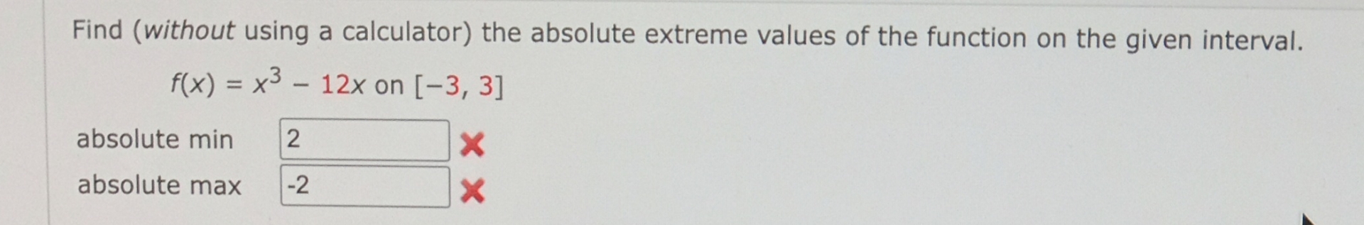 Solved Find Without Using A Calculator ﻿the Absolute 6976