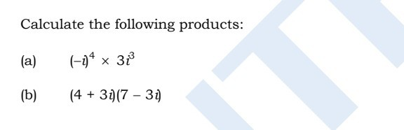Solved Calculate the following products: (a) (-14 x 38 (b) | Chegg.com