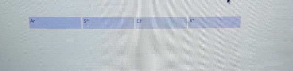 Solved Using only the periodic table arrange each set of | Chegg.com