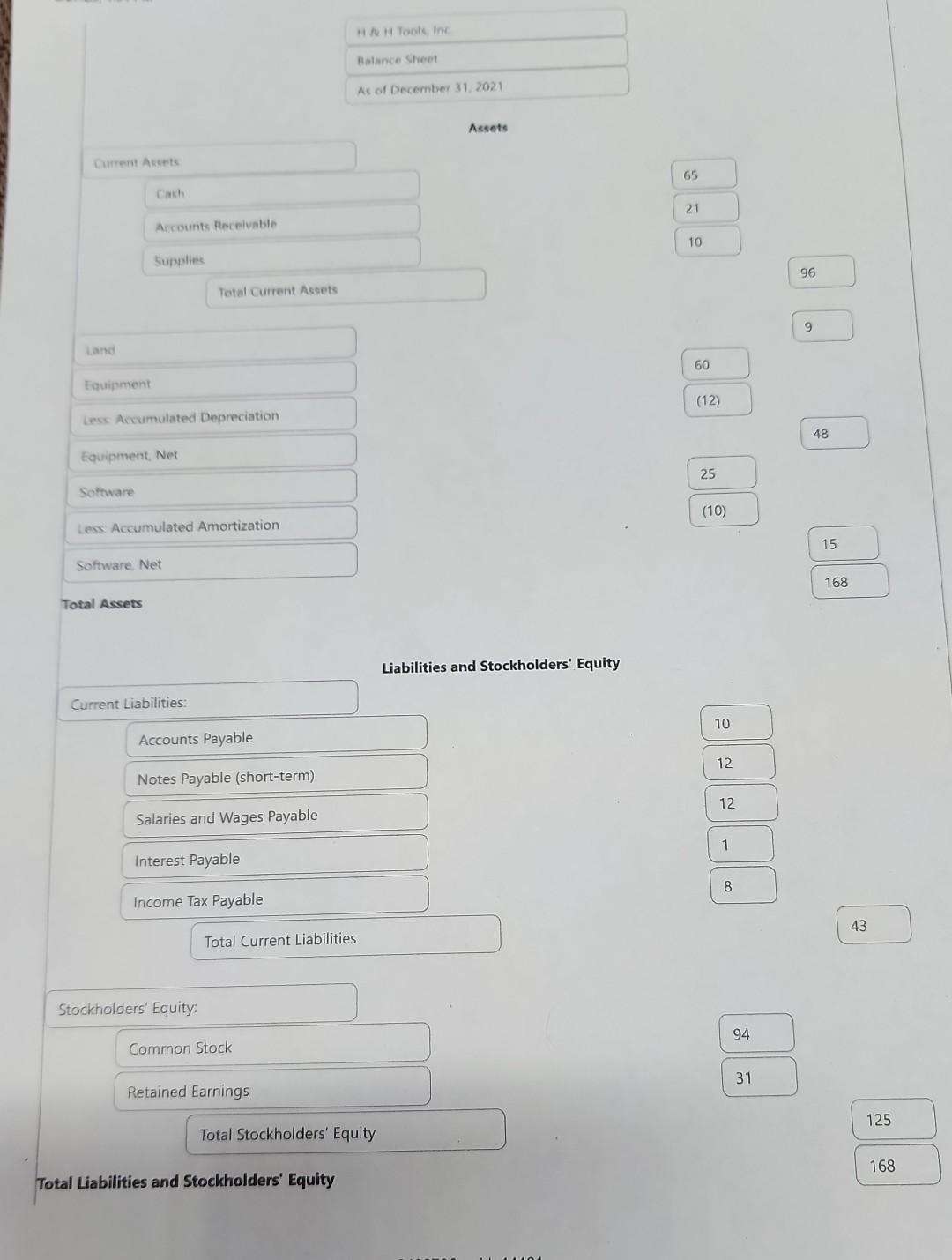 Solved ek 8.9 Financial Statement Analysis Evaluation of H&H | Chegg.com