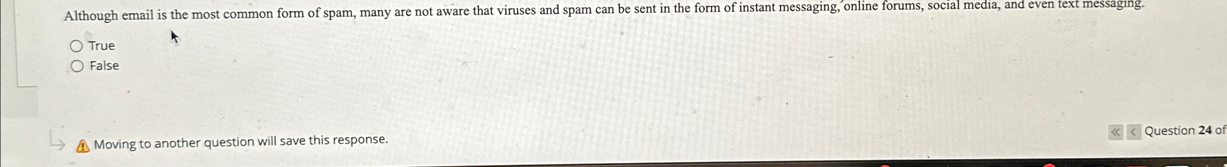 Solved Although email is the most common form of spam, many | Chegg.com