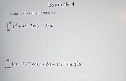 Solved Example 4 (these are singularity functions for | Chegg.com