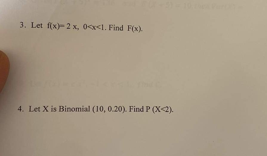 Solved 3. Let f(x)=2x,0 | Chegg.com