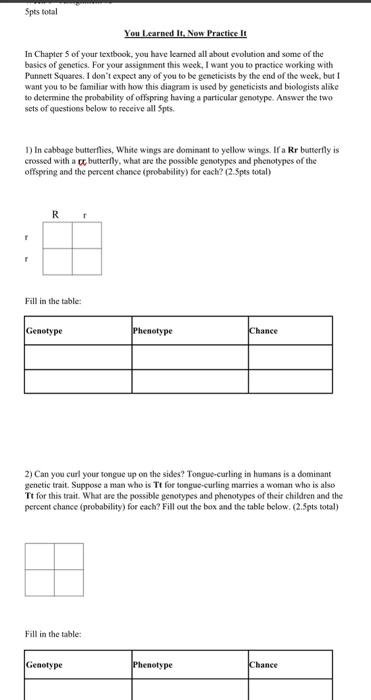 In Chapter 5 of your textbook, you have lcarned all | Chegg.com