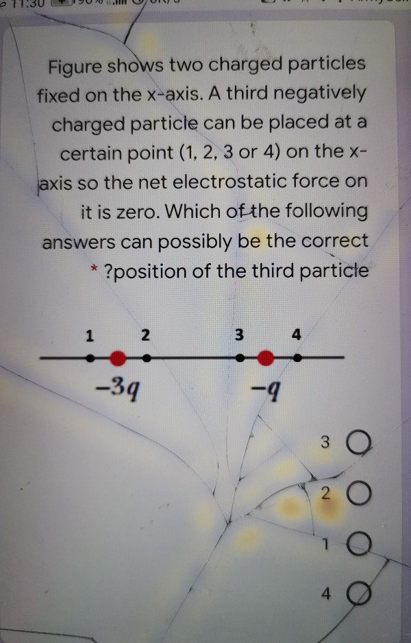 Solved Figure shows two charged particles fixed on the | Chegg.com Solved Figure shows two charged particles fixed on the | Chegg.com