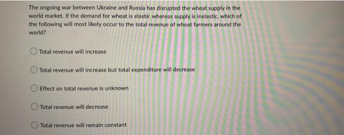 Solved On a downward sloping, straight line demand curve, | Chegg.com