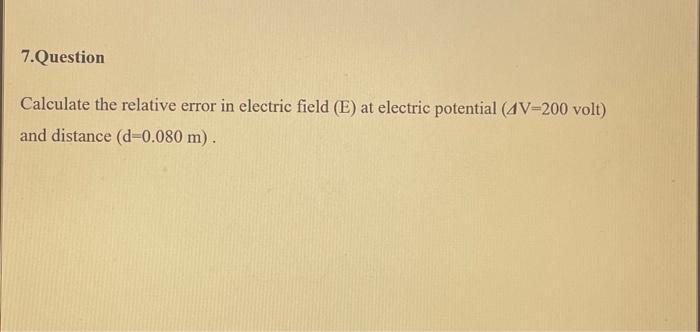 Solved Plot E vs. ΔV and describe the variationCalculate the | Chegg.com