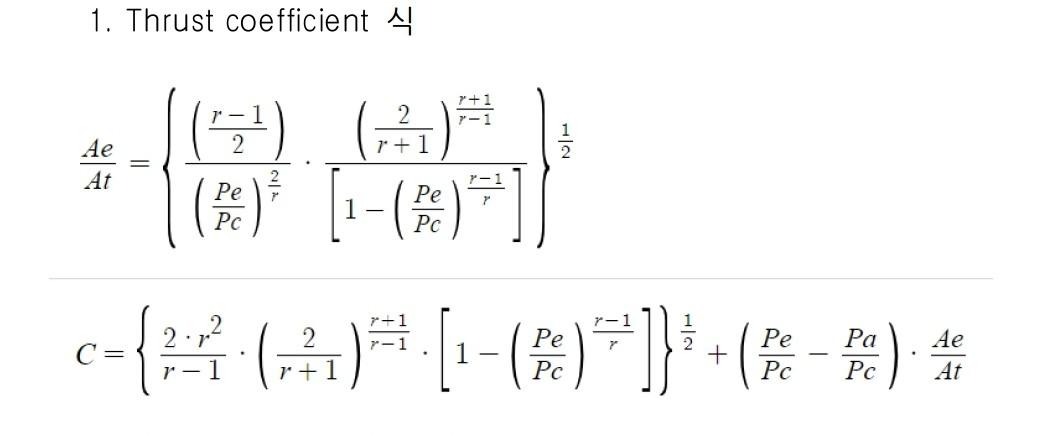 1. Thrust coefficient 식 | Chegg.com