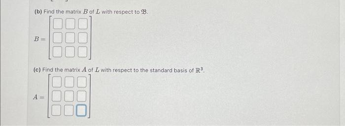 Solved Let L from R3 to R3 be the reflection about the line | Chegg.com