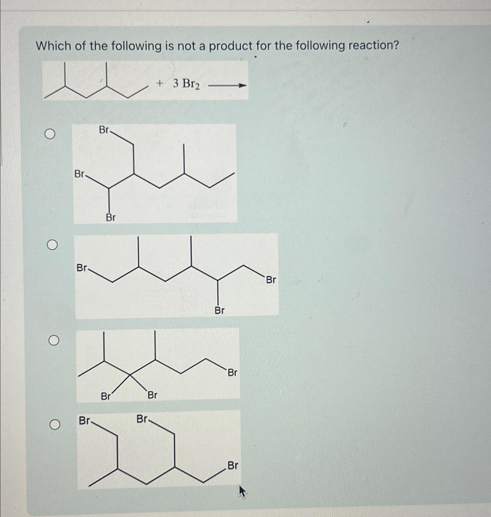Solved Which of the following is not a product for the | Chegg.com