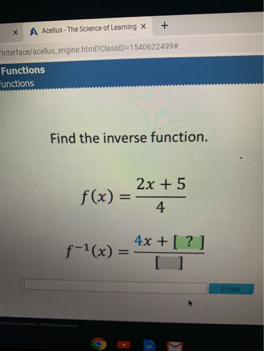 Solved + X A Acellus - The Science of Learning x | Chegg.com