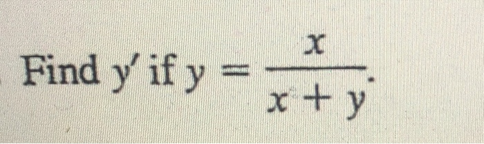 Solved Find y'if y = fty | Chegg.com