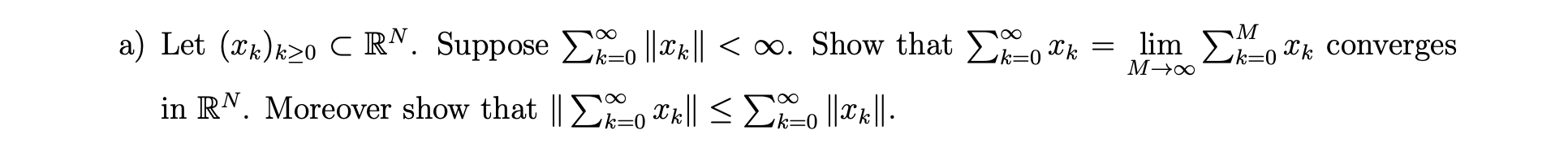 Solved A let Xk K≥0subrn suppose ∑k 0∞ Xk
