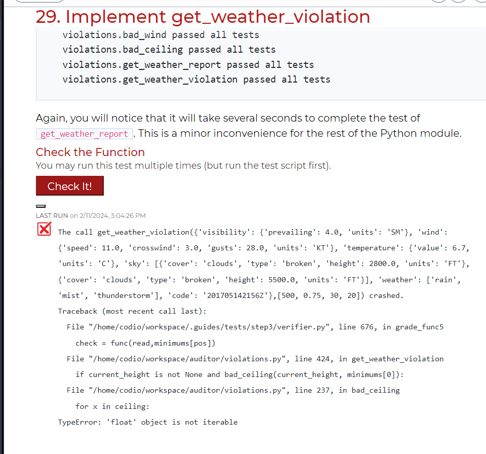 Solved """Module to check violations for a flight | Chegg.com