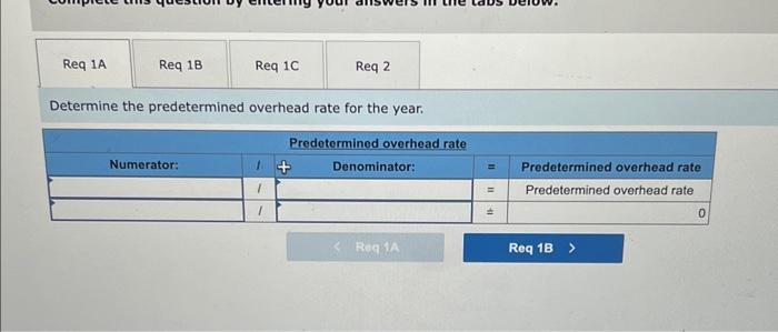Solved Problem 15-5A (Algo) Computing and applying overhead | Chegg.com