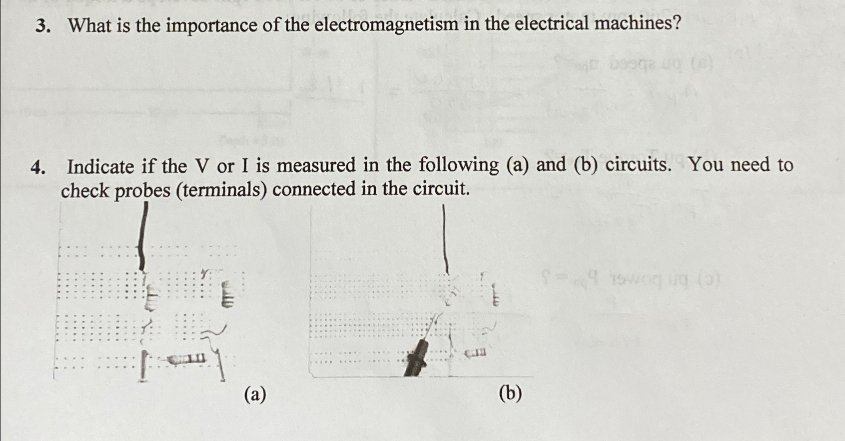 Solved What is the importance of the electromagnetism in the | Chegg.com