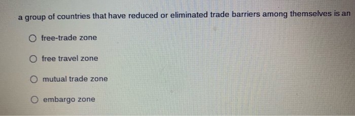 Solved Which of the following is an example of an | Chegg.com