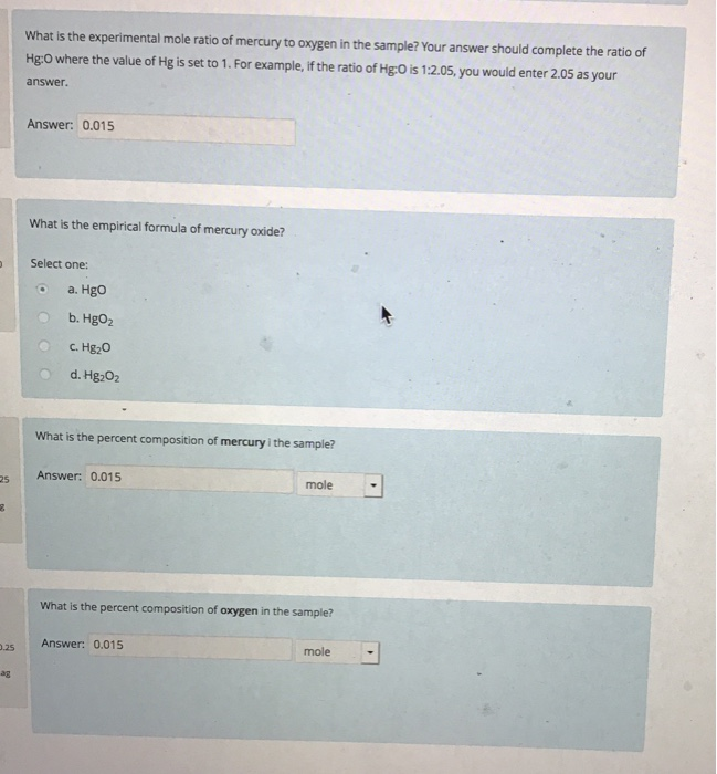 Solved Elemental mercury was first discovered when a mercury | Chegg.com